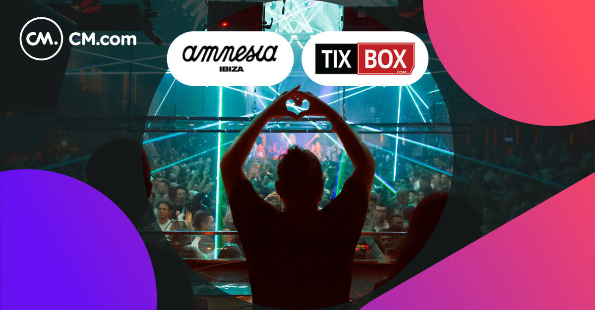 CM.com | New deals announced with Amnesia and TixBox