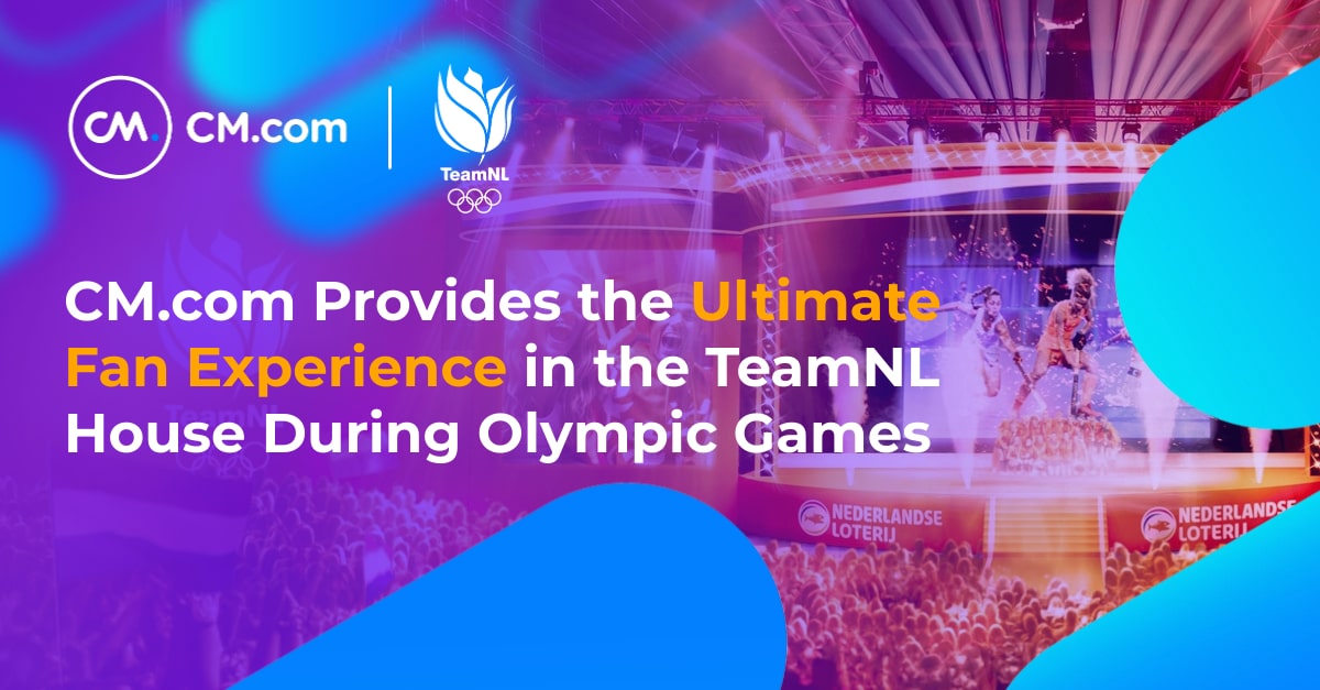 NOC*NSF and CM.com join forces during the Olympic Games