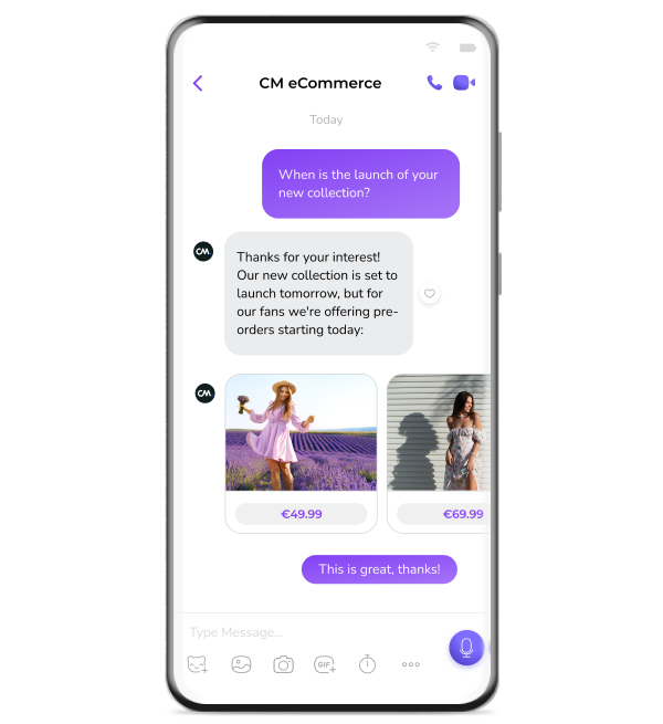 Viber for Business - Drive Customer Engagement - CM.com