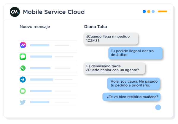 Mobile Service Cloud: Atención al Cliente | CM.com
